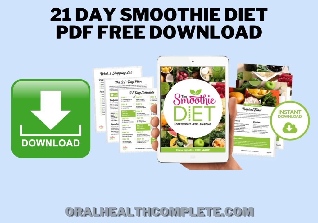 The Smoothie Diet 21 Day Program Pdf Free Download, 2024 Plan Files